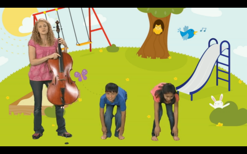 ELL students learn through movement - Kindermusik