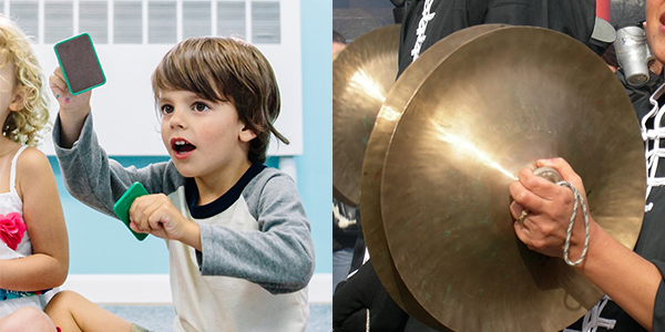 Kindermusik Classroom Instruments and their Big Brothers - Kindermusik