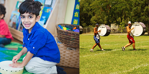 Kindermusik Classroom Instruments and their Big Brothers - Kindermusik