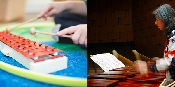 Kindermusik Classroom Instruments and their Big Brothers - Kindermusik